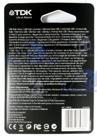 Tdk usb2.0 flash drive tf10 16gb | Acquista su MondoSpesa.it